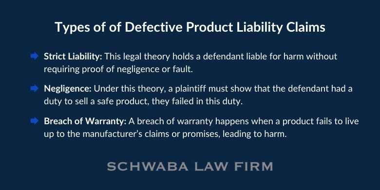 defective product lawsuit examples